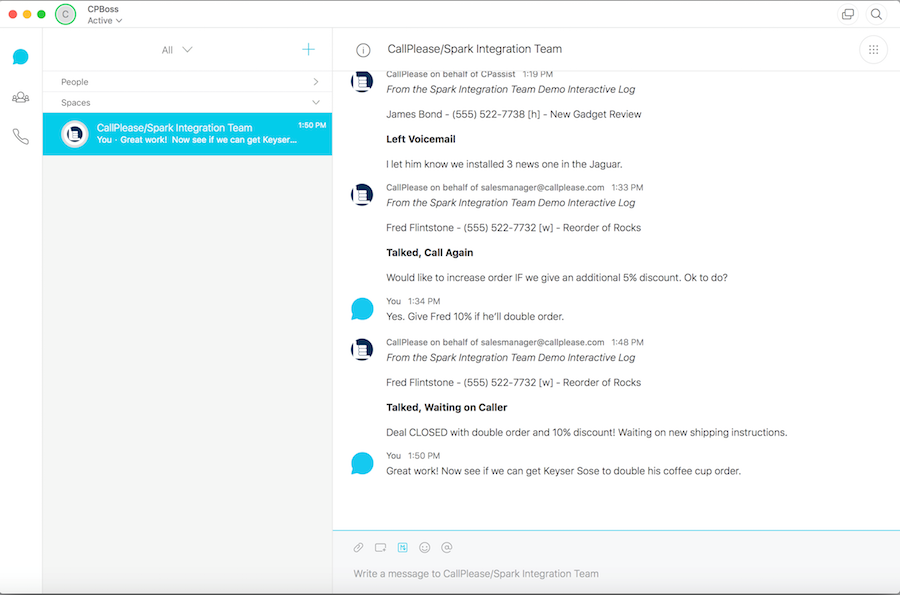 CallPlease Integrates with Cisco Spark – CallPlease Learning Center