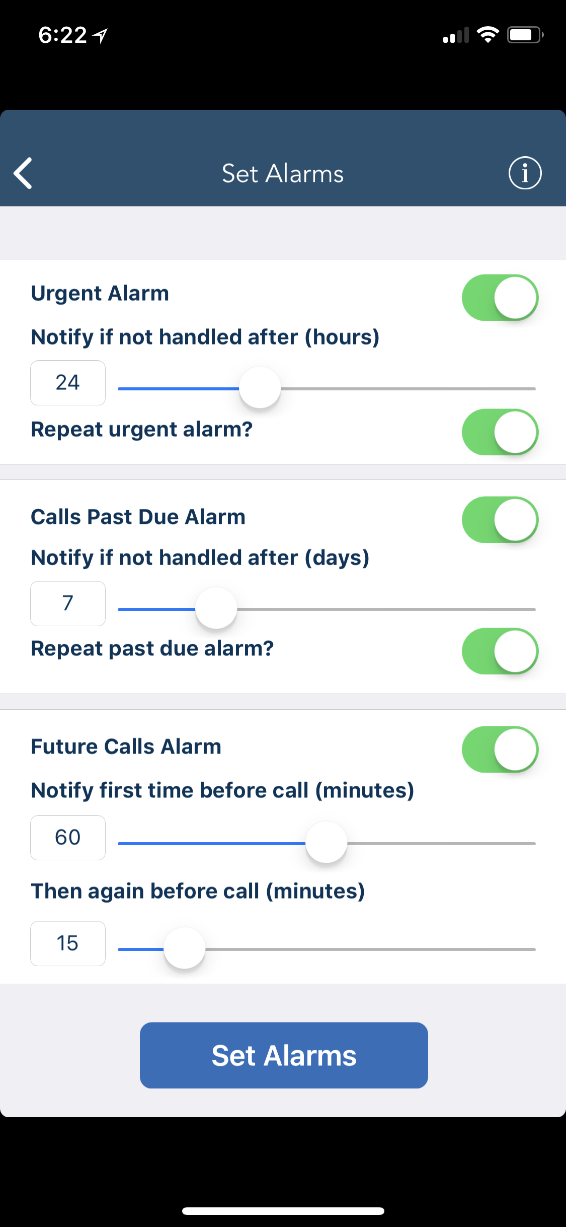 Alerts, Notifications, and Alarms – CallPlease Learning Center